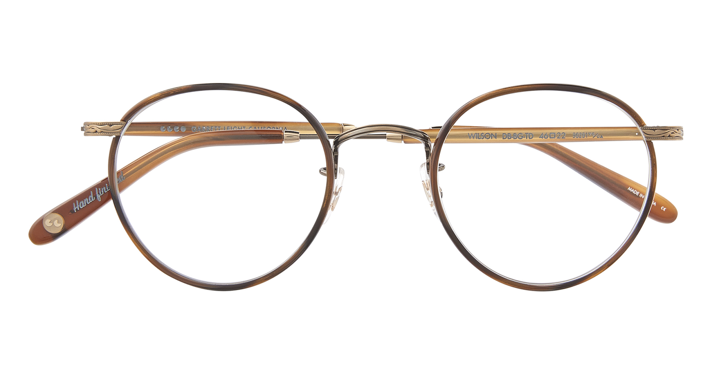 Wilson Round Eyeglasses - Inspired by John Lennon – Garrett Leight